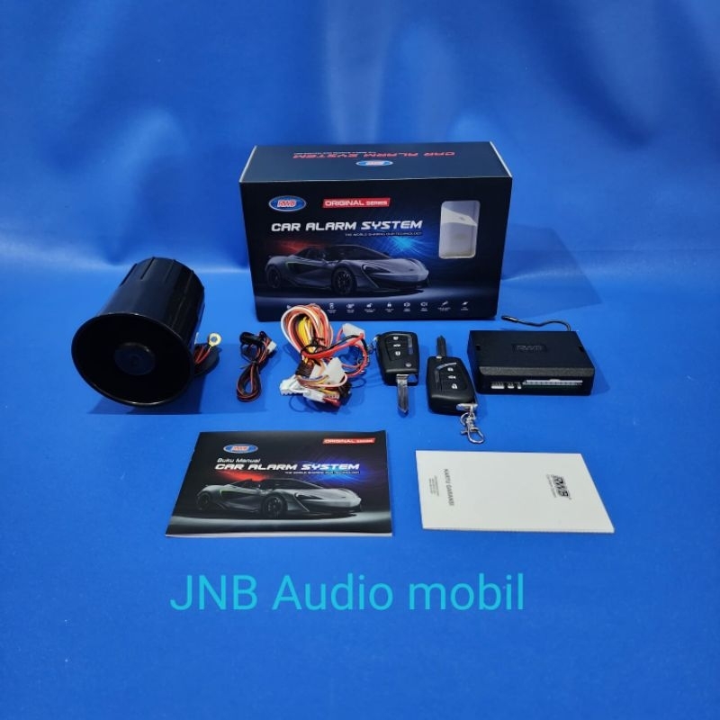 Jual alarm mobil rwb rbt-8907 remote kunci model innova reborn bunyi ...