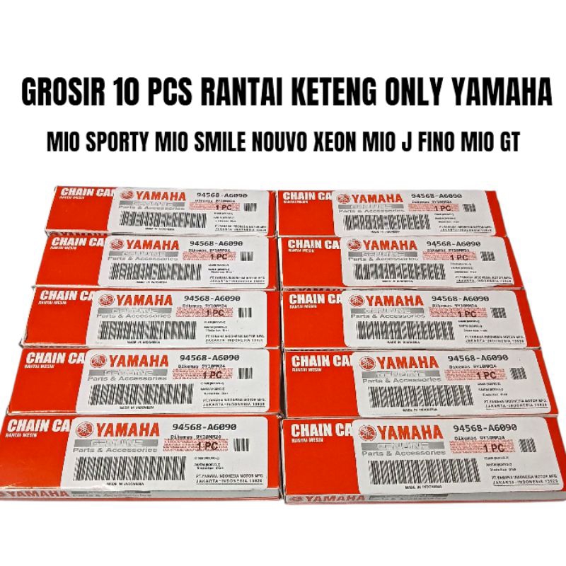 Jual GROSIR 10 PCS RANTAI KETENG ONLY KAMPRAT KETENG YAMAHA MIO SPORTY ...