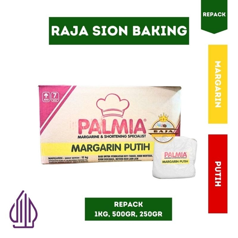 Jual PALMIA Margarine Putih 1 KG ( ASIN ) / Mentega PUTIH Repack ...