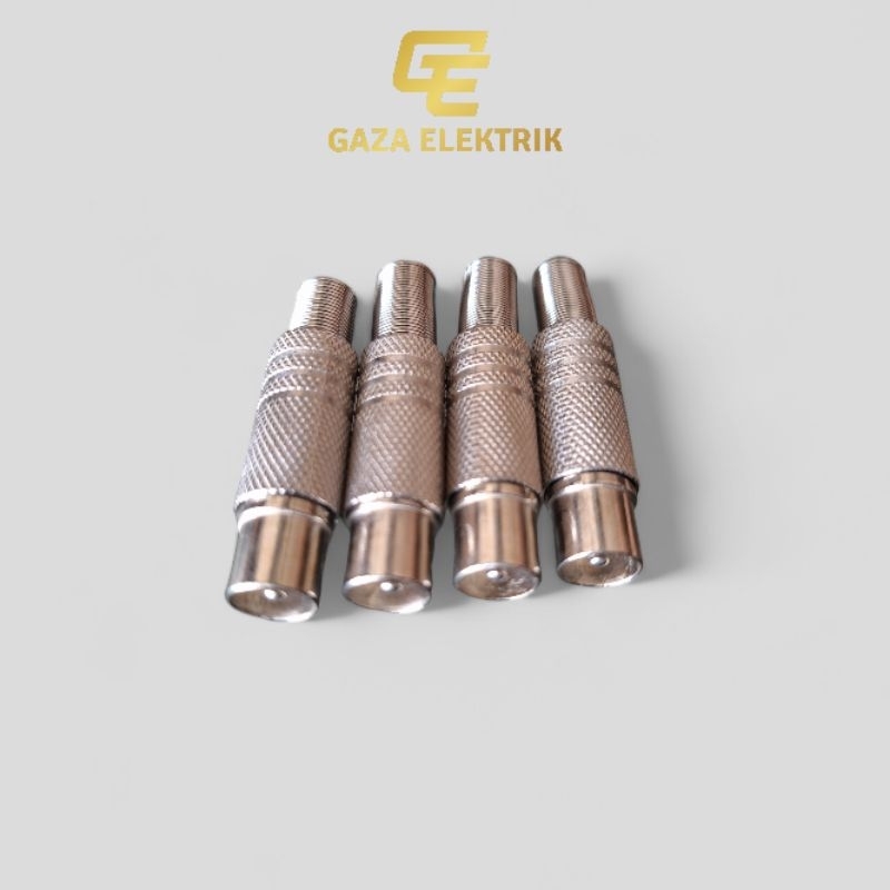 Jual jack antena besi kabel 5c | Shopee Indonesia