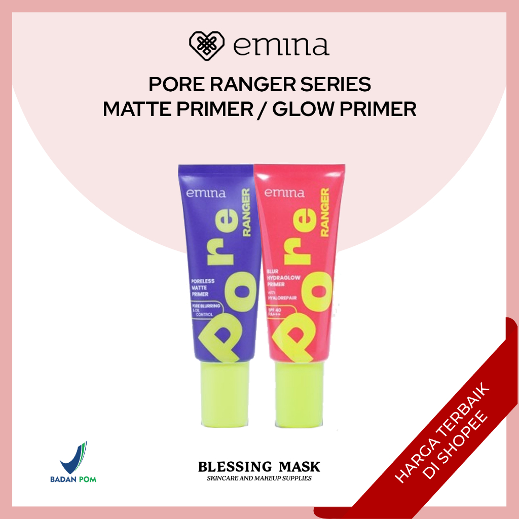 Jual Emina Pore Ranger 20mL | Base MakeUP | Primer Wajah Make Up Matte ...