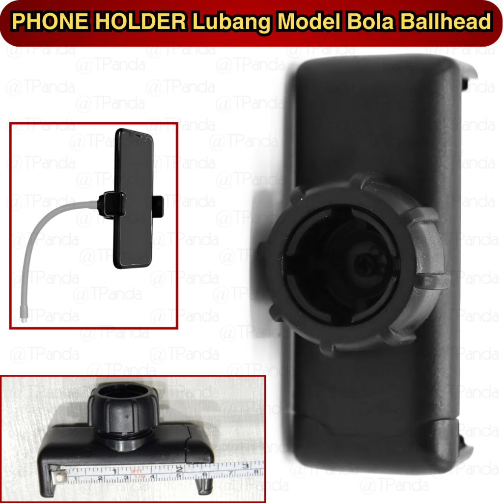 Jual SMARTPHONE HOLDER U Model Bola Ballhead Bracket Penjepit Handphone ...