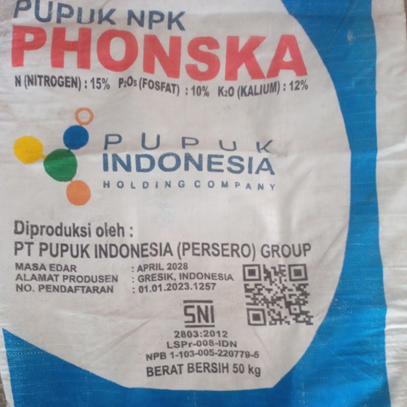 Jual PUPUK NPK PHONSKA REPACK 1 KG WARNA MERAH | Shopee Indonesia