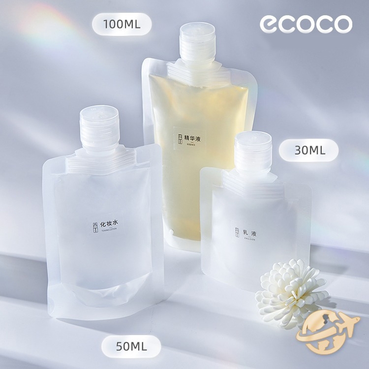 Jual Travel Packaging Tube (isi 5) -Travel Puoch Refill Sabun Shampoo ...