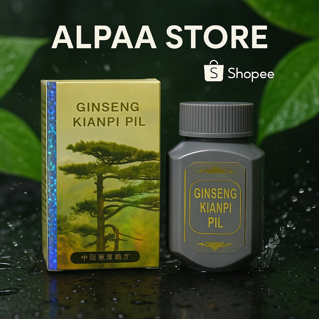 Jual Produk Asli GAN BISA COD Kapsuma Ginseng Kianpi Pil 60'S | Shopee ...