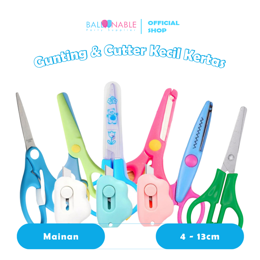 Jual Gunting Anak / Gunting Pengaman Anak / Gunting Pola / Cutter ...