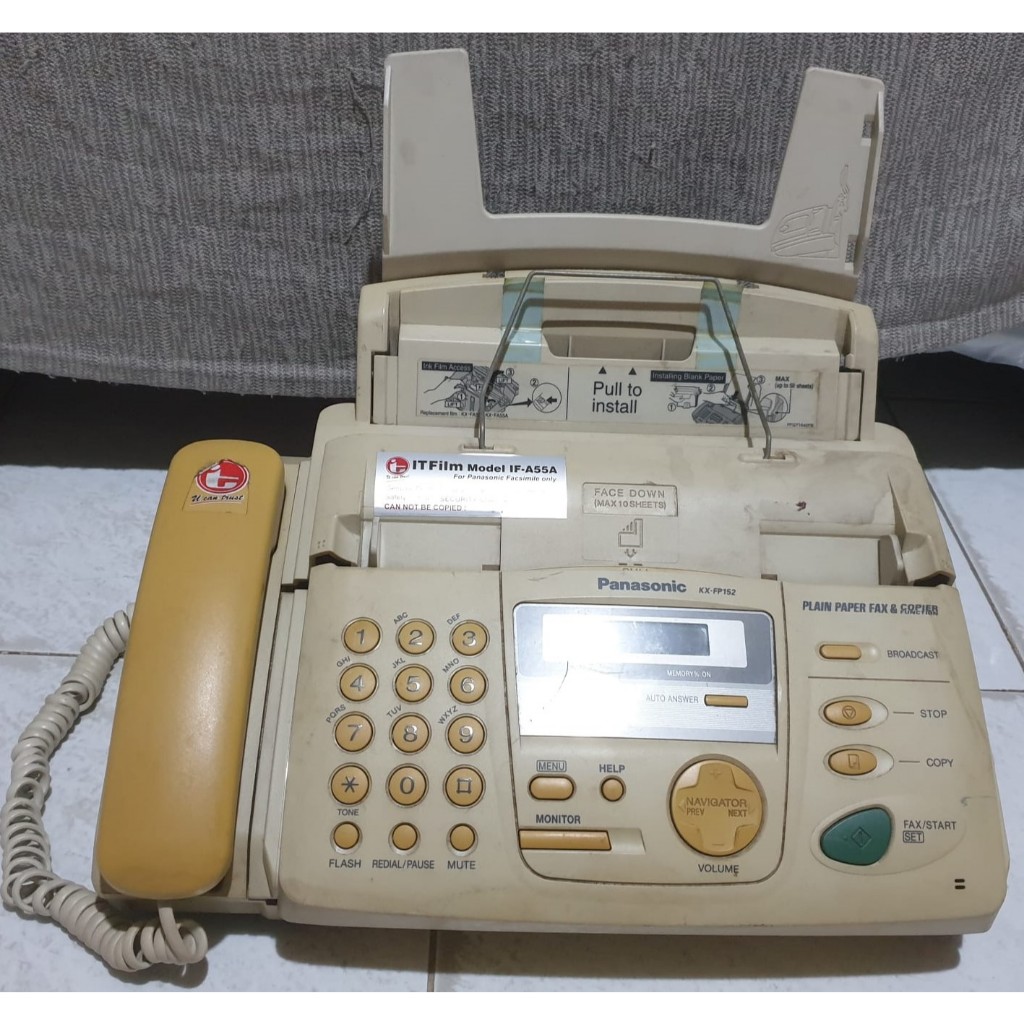 Jual Mesin Fax Panasonic KX-FP152 (bekas) | Shopee Indonesia