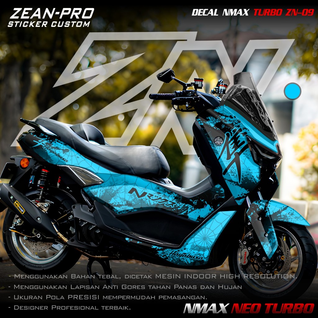 Jual (PROMO COD) TERBARU Decal Sticker Yamaha Nmax TURBO NEO 2024 2025 ...