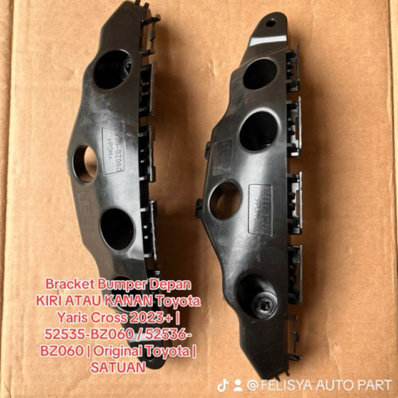 Jual Breket Bemper Depan KIRI ATAU KANAN Toyota Yaris Cross 2023+ | 52535-BZ060 / 52536-BZ060 ...