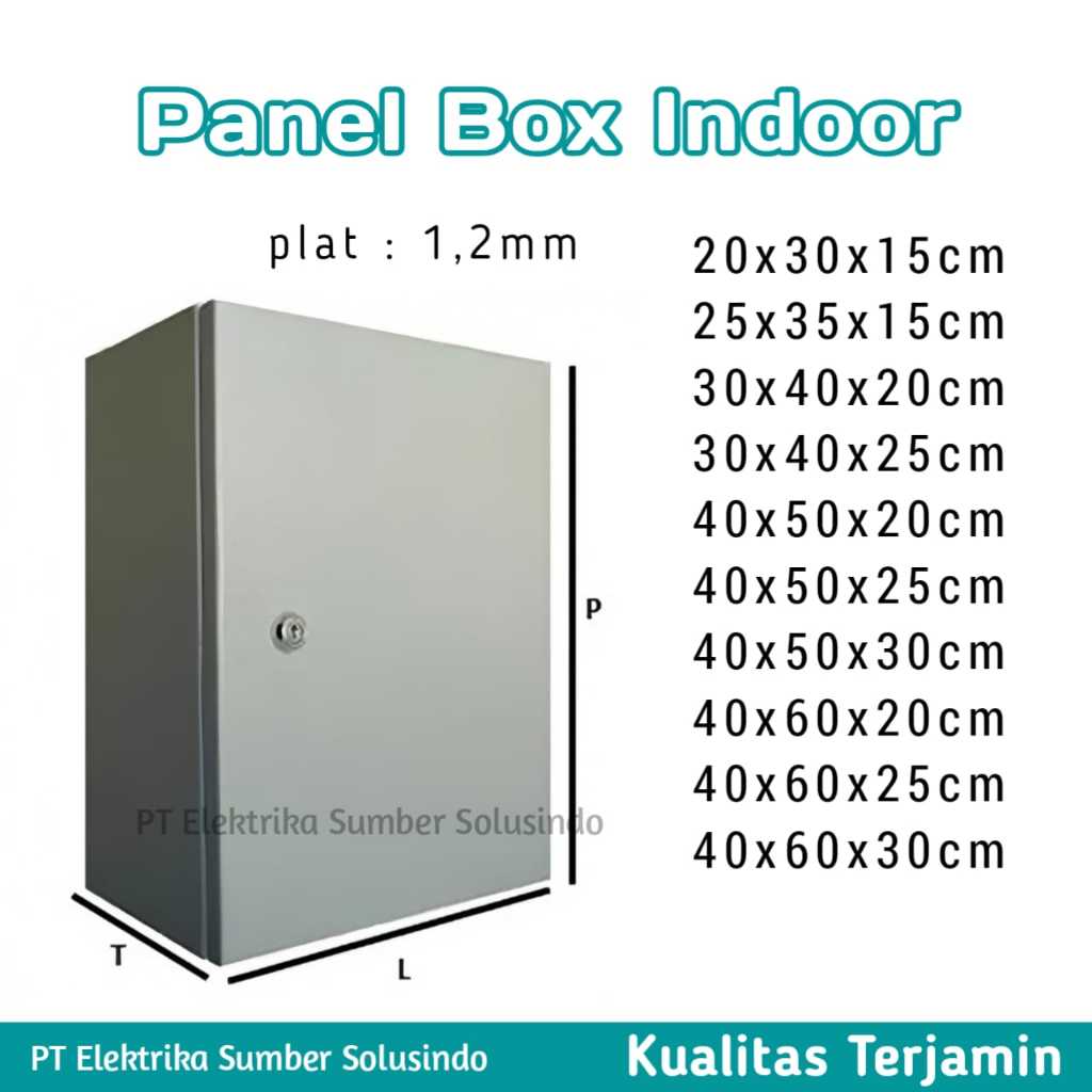 Jual Box Panel INDOOR Ready banyak ukuran plat 1,2 mm / 20x30x15cm ...