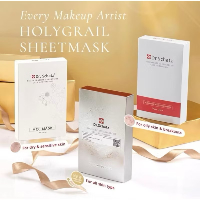 Jual DrSchatz Phyto Cell Mask - New face StemCell Mask - per box isi 5 pcs | Shopee Indonesia