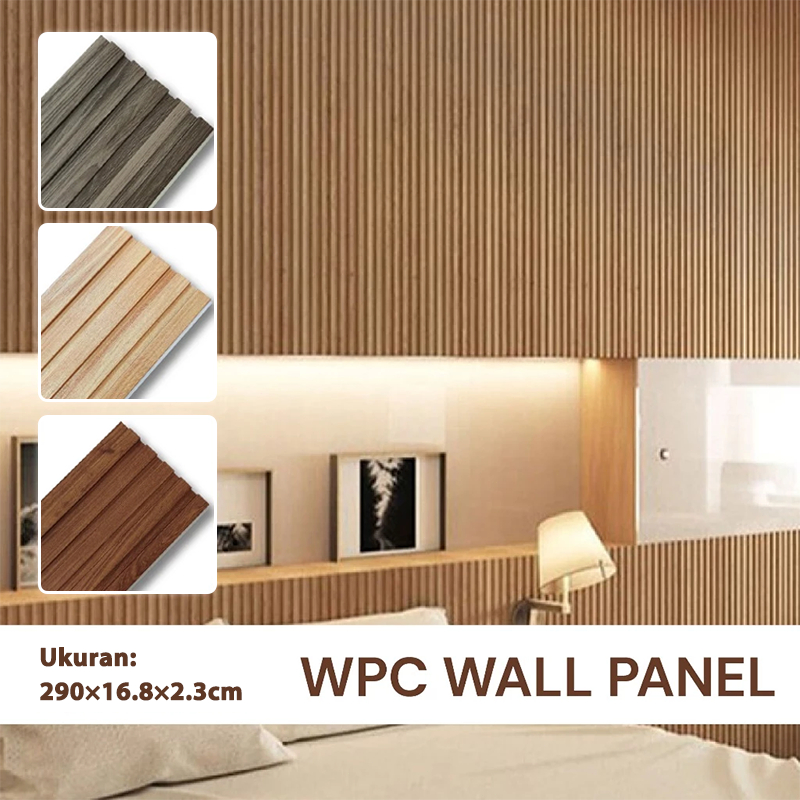 Jual 3D Pvc Wpc Wall Panel Wood Panel Kisi Kayu Panjang 2.90 Meter | Shopee Indonesia