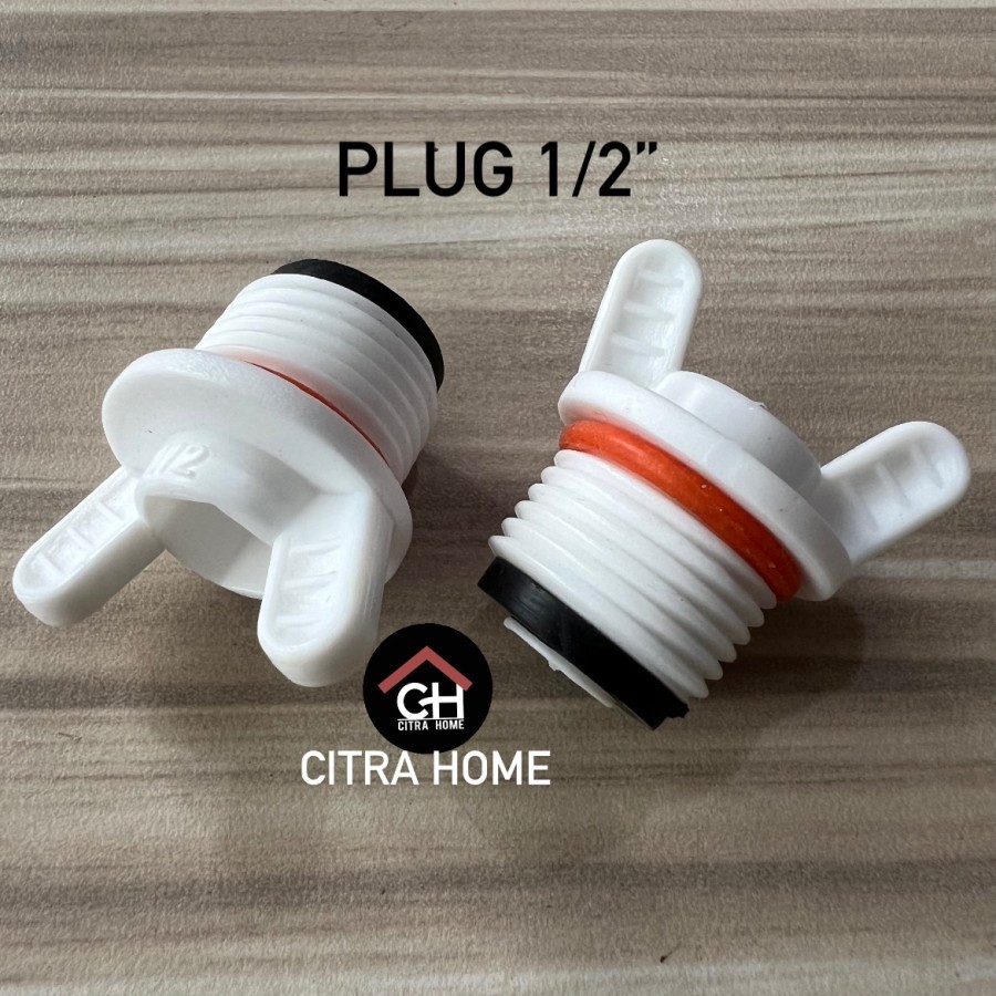 Jual Plug PPR PUTIH 1/2" & 3/4" Harga 1 pc | Shopee Indonesia