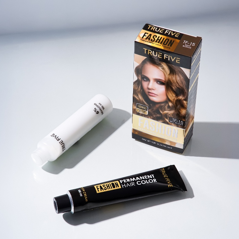 Jual TRUE FIVE Matt Blonde [TF 15] Fashion Hair Color 100ml - Semir ...