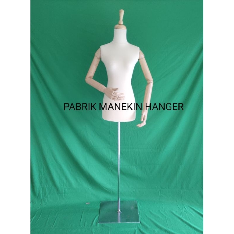Jual Manekin tangan Robot Impor Foam ukuran M bisa tusuk jarum full ...