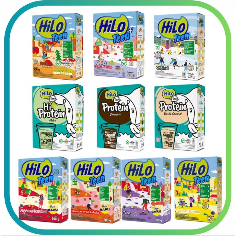 Jual pekanbaru / hilo hi protein active varian rasa / teen / school ...