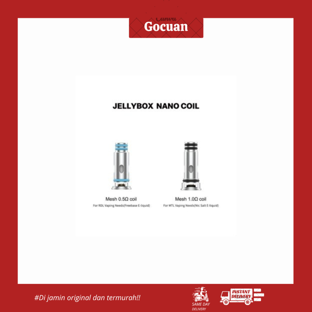 Jual Coil Rincoe Jellybox Nano by Rincoe Original coil jellybox nano ...