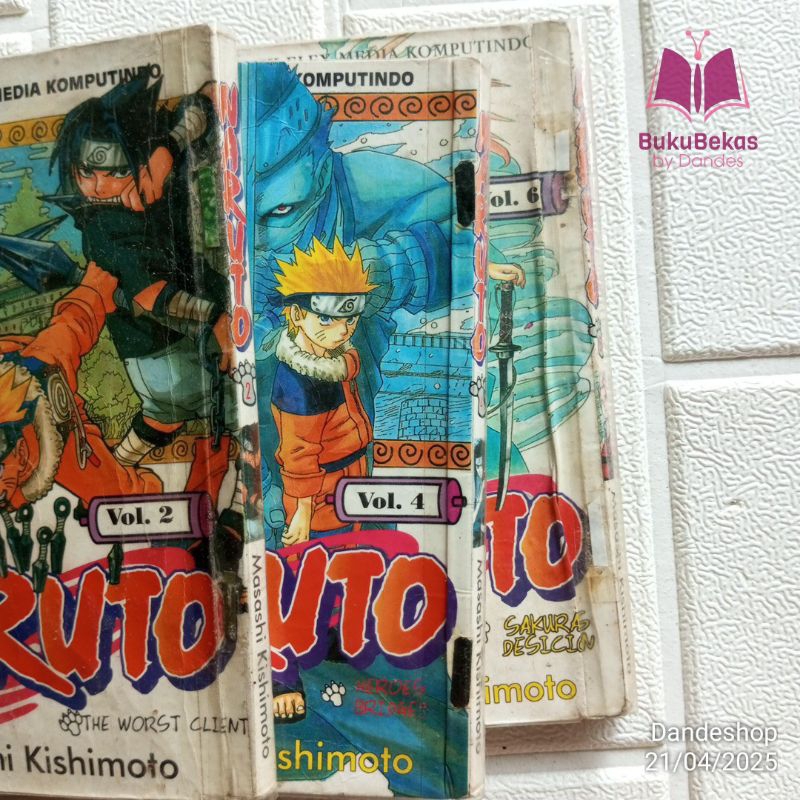 Jual Naruto Bekas Rental - Komik Bekas Preloved Cabutan | Shopee Indonesia