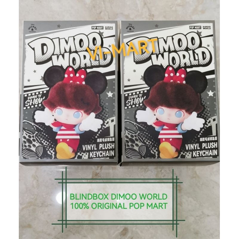 Jual (BLIND BOX) DIMOO WORLD X DISNEY, MICKEY AND FRIENDS, 100% ...