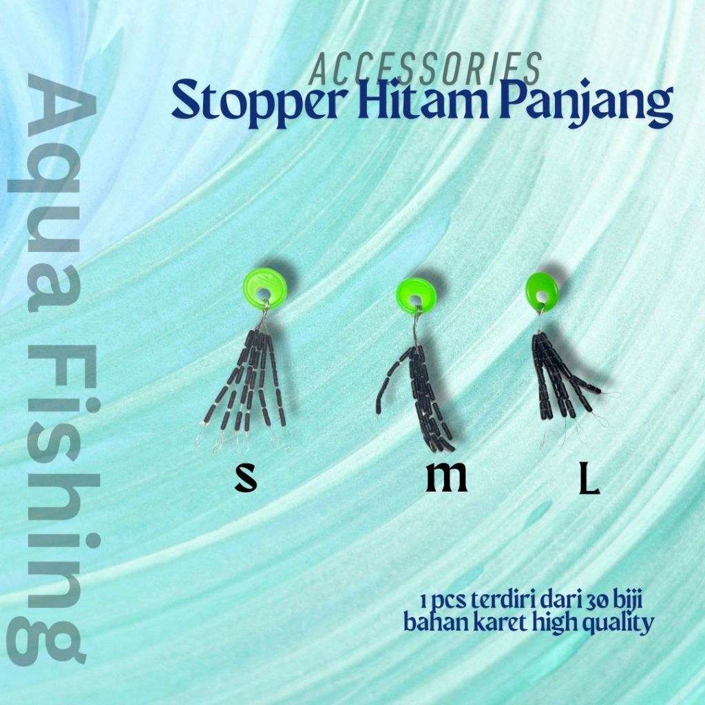 Jual Stopper Rubber Pancing Hitam Panjang isi 30 butir | Shopee Indonesia
