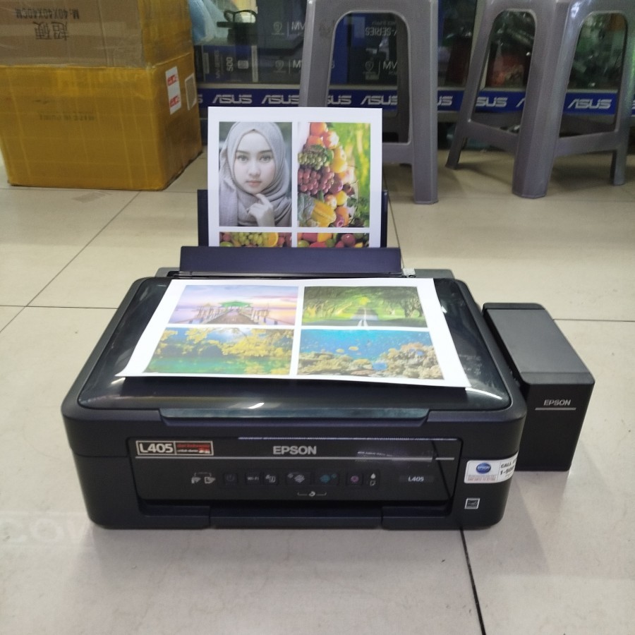 Jual Printer Epson L405 Bekas 90% Normal Siap Pakai Bergaransi (Scond ...