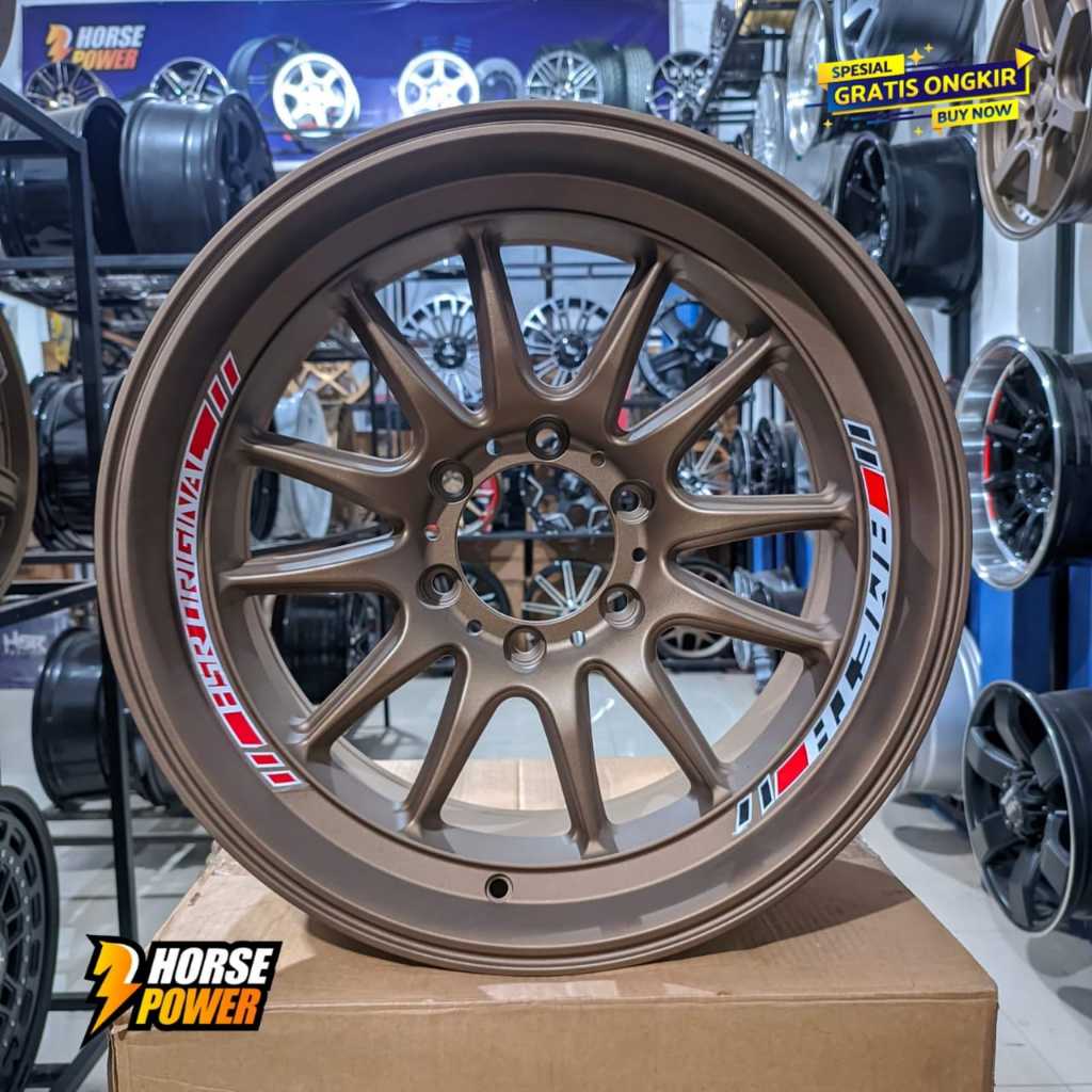 Jual Velg Ameth Ring 18 Lebar 9,5 Lubang 6x139,7 Et0 Sandy Bronze - HSR ...