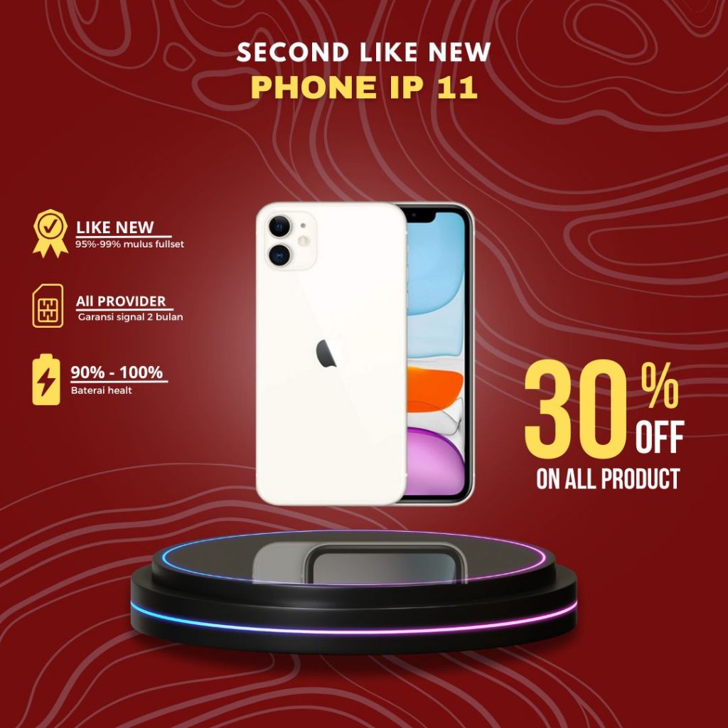 Jual IP11 128GB/64GB SECOND ORIGINAL | Shopee Indonesia
