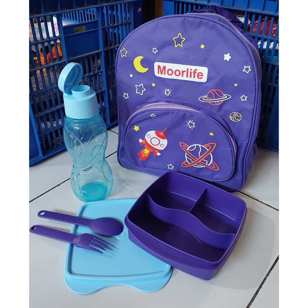 Jual MOORLIFE Wadah bekal + tas Astro Set | Shopee Indonesia