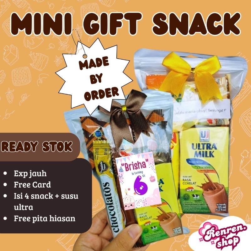 Jual Renrenshop - Minigift snack / Mini gift / Hampers snack / Snack ...