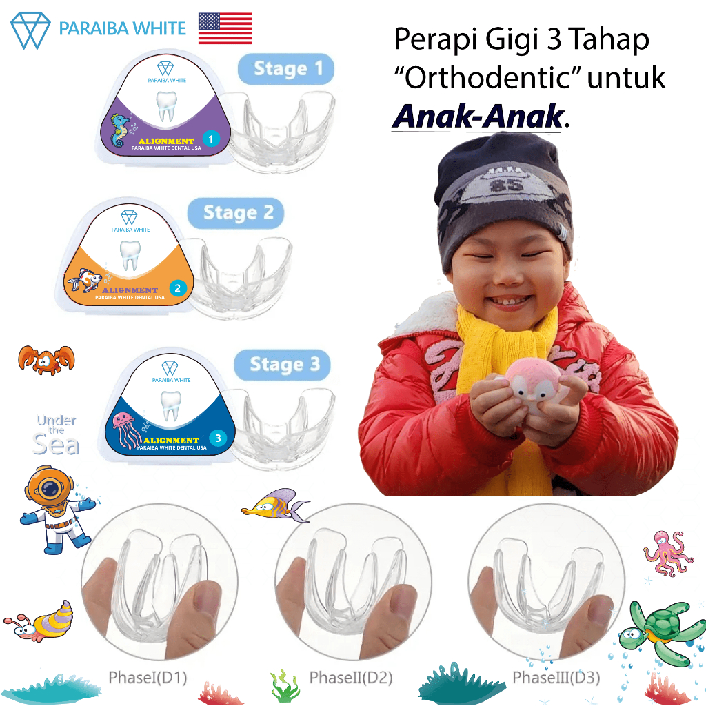 Jual Perapi Gigi Anak – Kids Teeth Trainer Allignment – Orthodentic ...