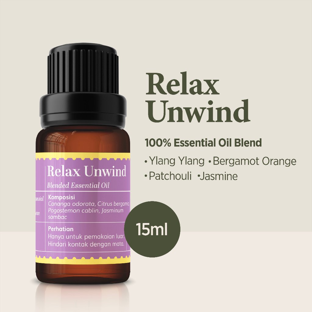 Jual Relax Unwind - Blended Essential Oil - Toya Wellness | Shopee ...