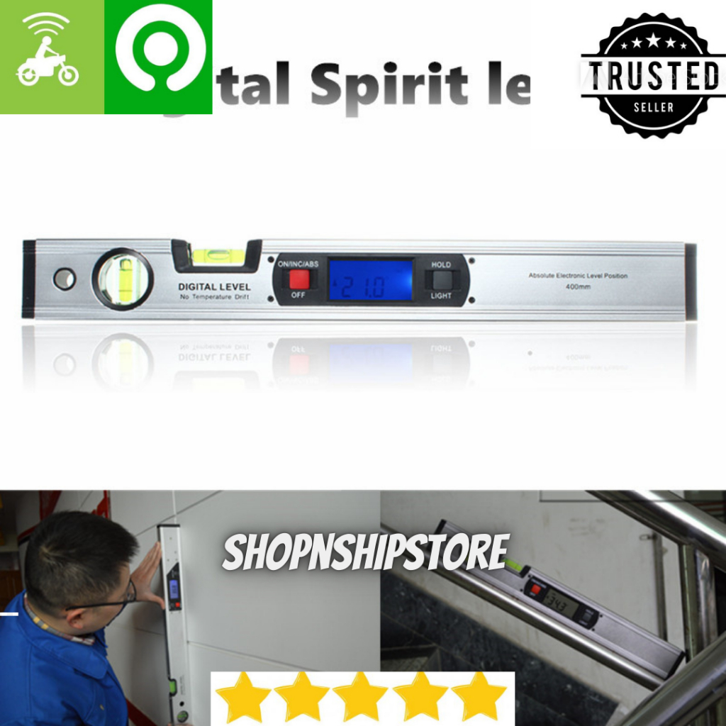 Jual Penggaris Pengukur Sudut Digital Inclinometer Goniometer Level Angle | Shopee Indonesia