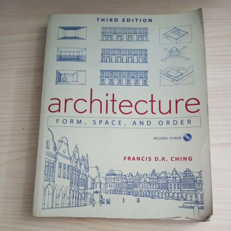 Jual BUKU ARCHITECTURE FORM SPACE ANS ORDER THIRD EDITION BY FRANCIS D K CHING | Shopee Indonesia