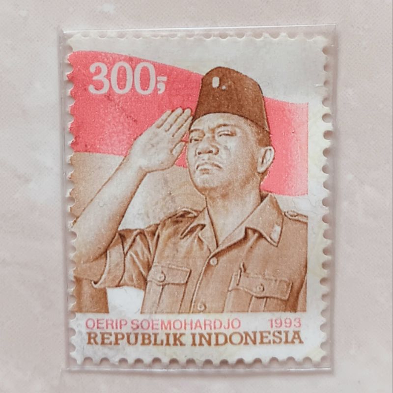 Jual (AD) Perangko Indonesia 1993 Bapak TNI - Oerip Soemohardjo 300 ...