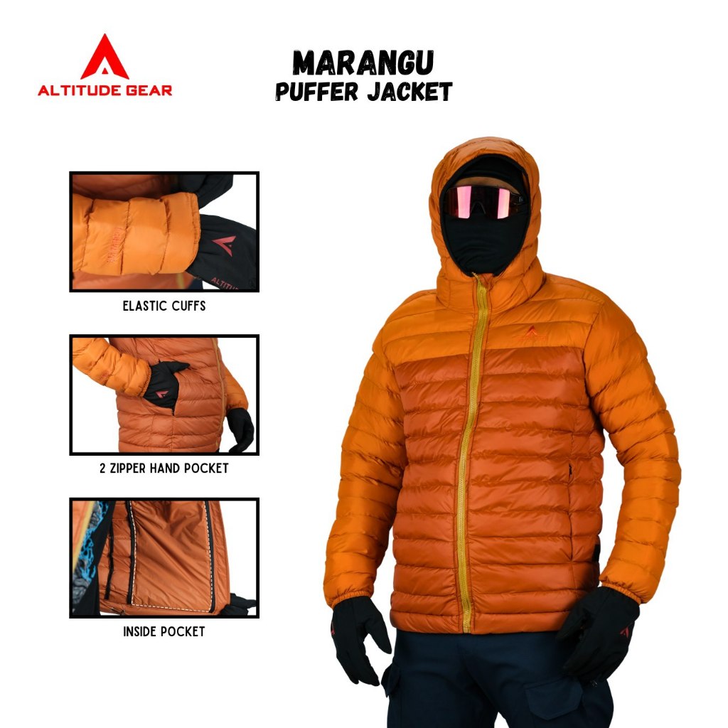 Jual Altitude Gear Marangu Jaket Gunung Pria Wanita Gelembung Dacron ...