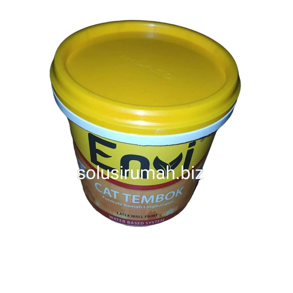 Jual cat tembok envi 1 kg exterior dan interior 1kg cat wangi dinding ...