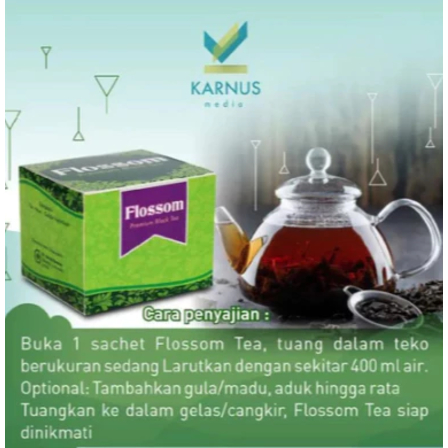 Jual membantu Menurunkan Kolesterol FLOSSOM TEA TEH HITAM PREMIUM ...