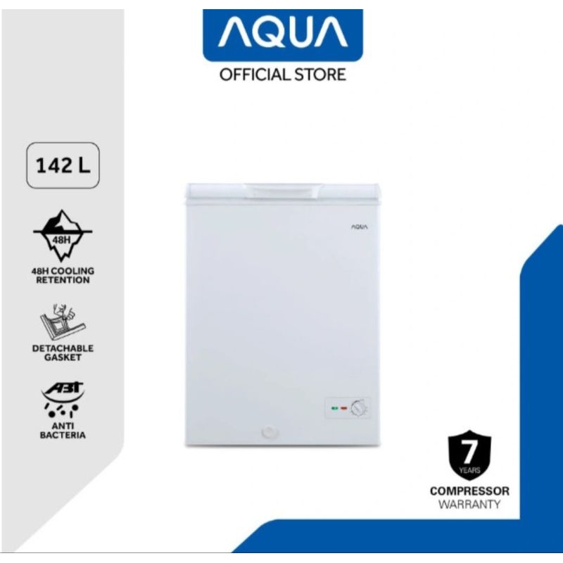 Jual BOX FREEZER AQUA AQF-150MC 150LITER CHEST FREEZER AQUA 150L BOX ...