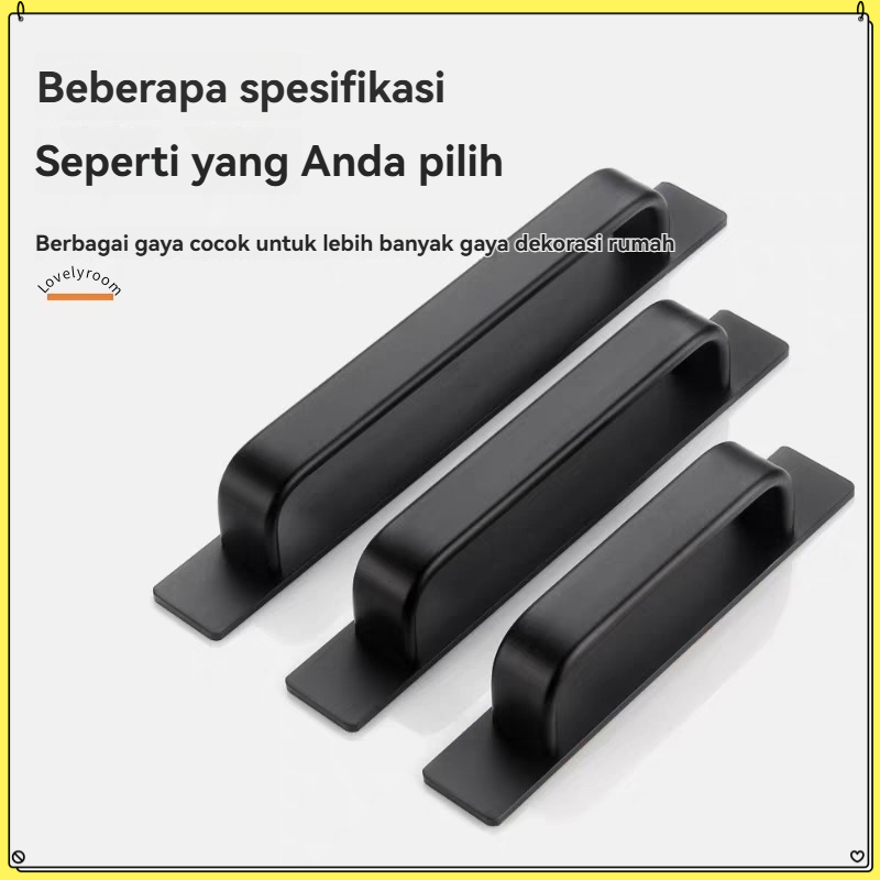 Jual Tarikan Gagang Pintu Tempel Plat Sliding Pull Handle Aluminium 148 ...
