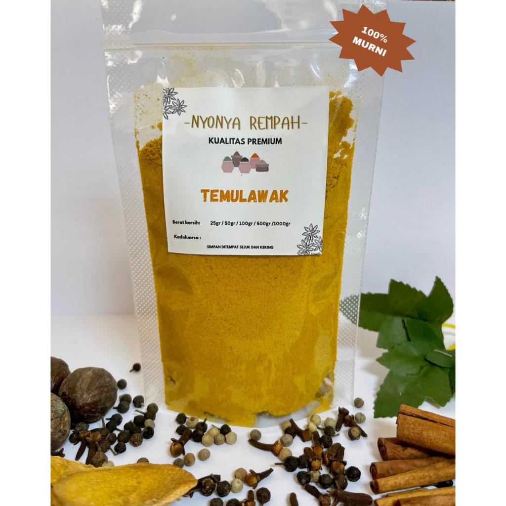 Jual Nyonya rempah - Temulawak Bubuk / Ground Curcuma/ Ground Java ...