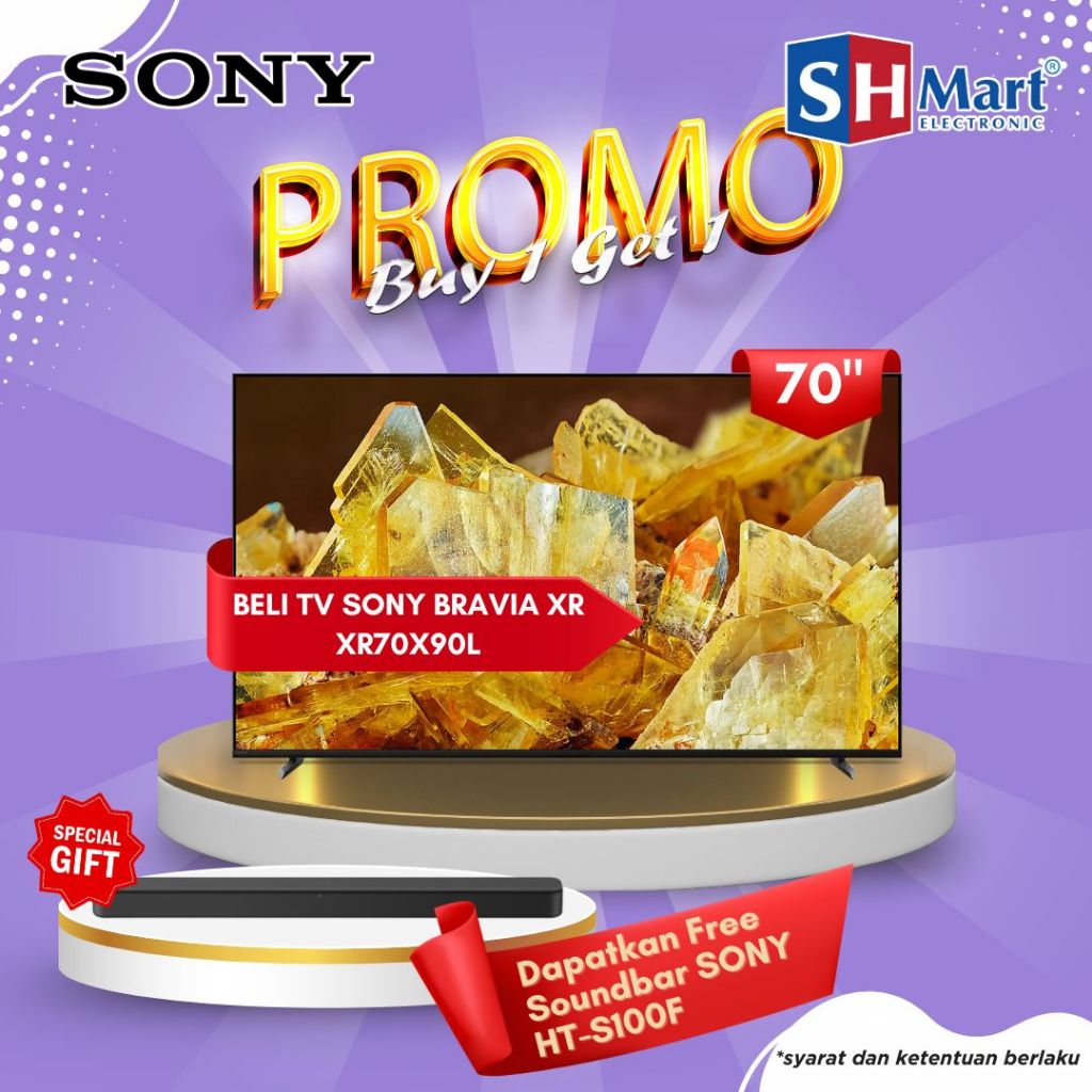 Jual TV SONY BRAVIA 75 INCH XR-75X90L ANDROID TV 4K HDR GOOGLE TV FULL ...