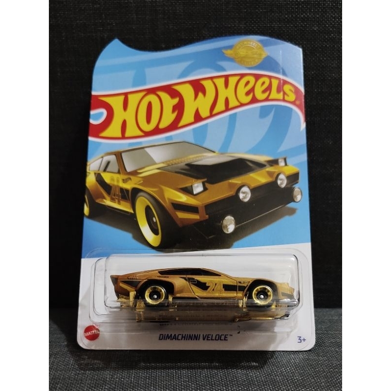 Jual Hot Wheels Dimachinni Veloce International Gold Edition | Shopee ...