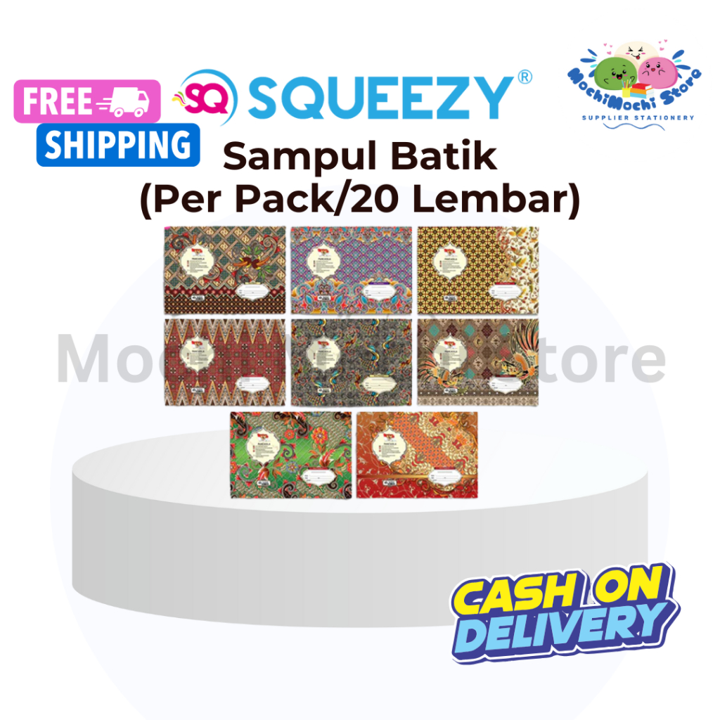 Jual PER PACK/20 LEMBAR Sampul Buku Batik | Sampul Batik Kwarto ...