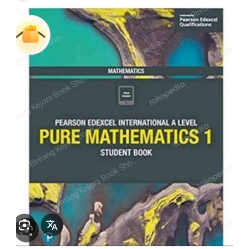 Jual PEARSON EDEXCEL INTERNASIONAL A LEVEL PURE MATHEMATICS 1 STUDENT BOOK | Shopee Indonesia