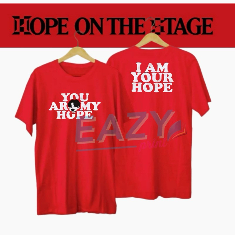 Jual BAJU KAOS YOU ARMY HOPE I AM YOUR HOPE TSHIRT KONSER JHOPE HOPE ON ...