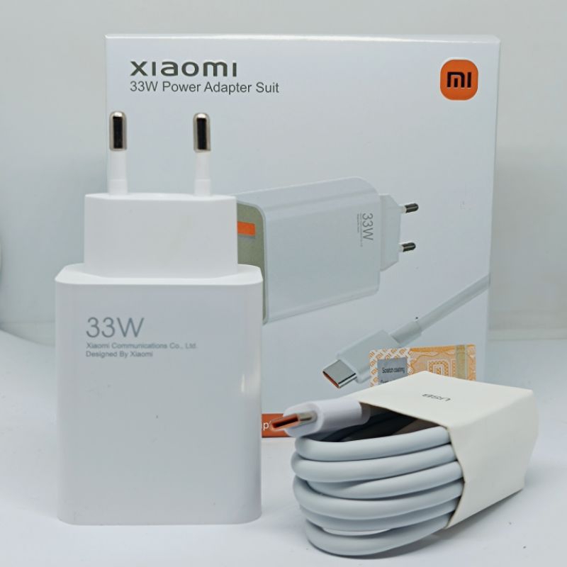Jual CHARGER CASAN XIAOMI REDMI NOTE 12 NOTE 12 PRO 33WT ORIGINAL ...