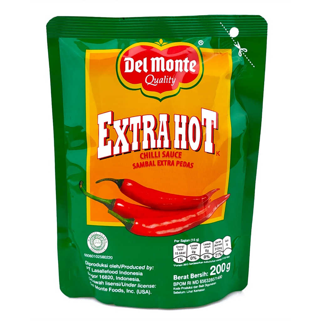 Jual Delmonte Saos Extra Hot Pouch 200gr - Sayur Segar Instan Malang ...
