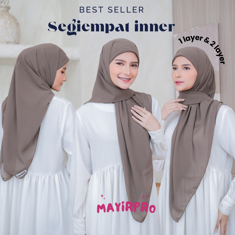 Jual SEGIEMPAT INSTAN PLUS INNER 2IN1 | SEGITIGA INSTAN INNER 2IN1 | CERUTY BABYDOLL 120CM X ...