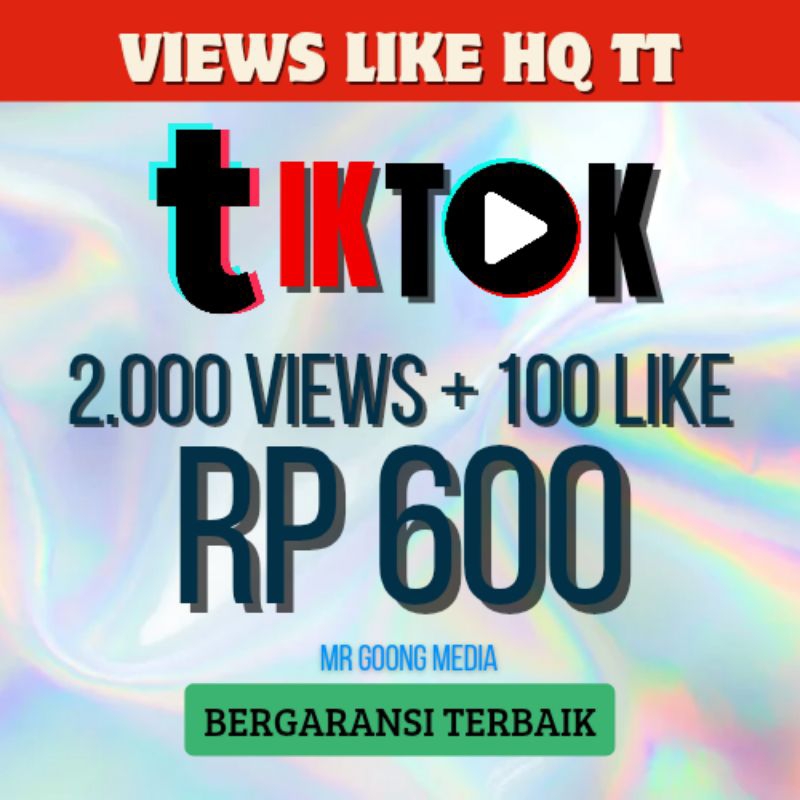 Jual VIEW LIKE TIK**TOK TERMURAH BERGARANSI | TIK**TOK VIEW LIKE HIGH ...