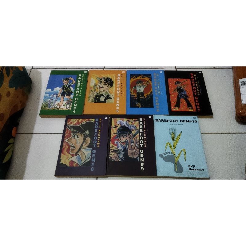 Jual Paket komik Barefoot Gen | Shopee Indonesia